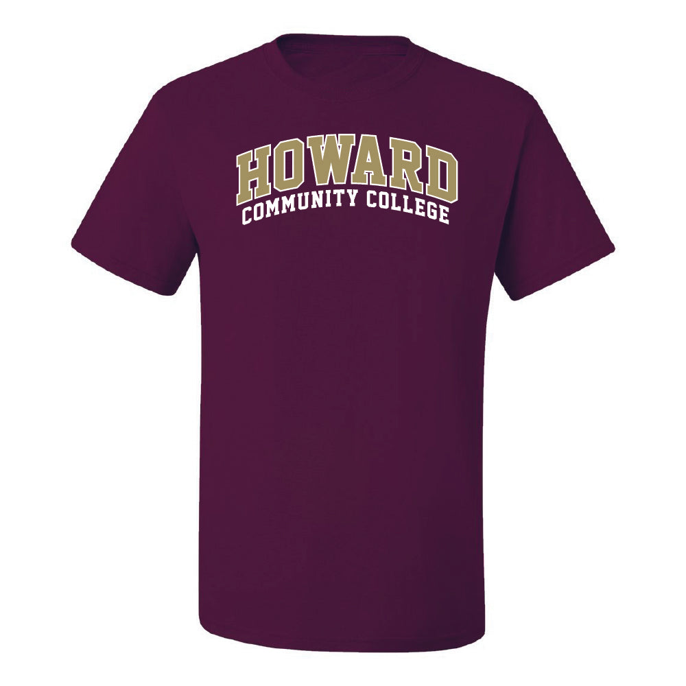 Core Short Sleeve Tee Maroon Howard Community College Campus Store core-short-sleeve-tee-maroon-howard-community-college-campus-store