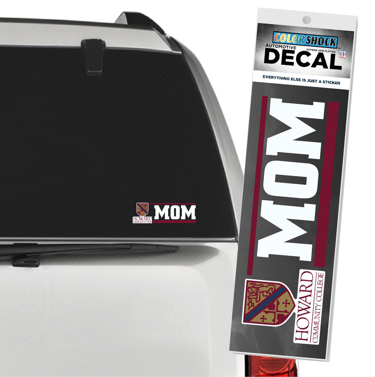 Standard Mom Decal, Full Color – Howard Community College Campus Store